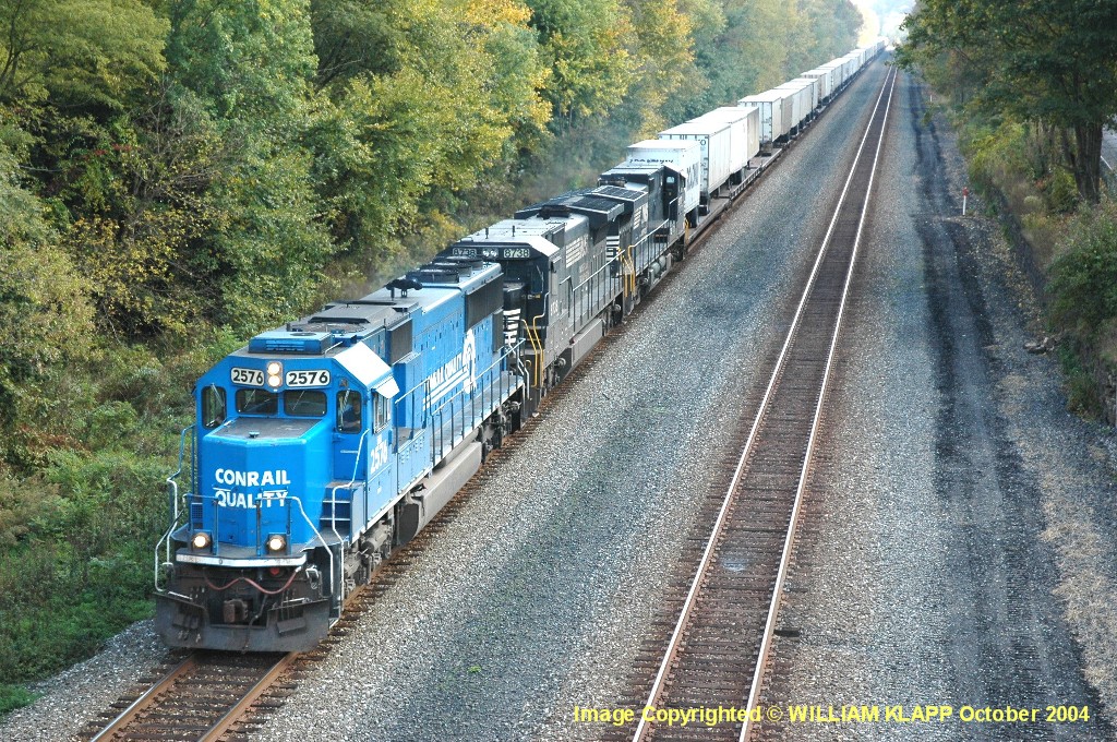 Westbound NS 2576